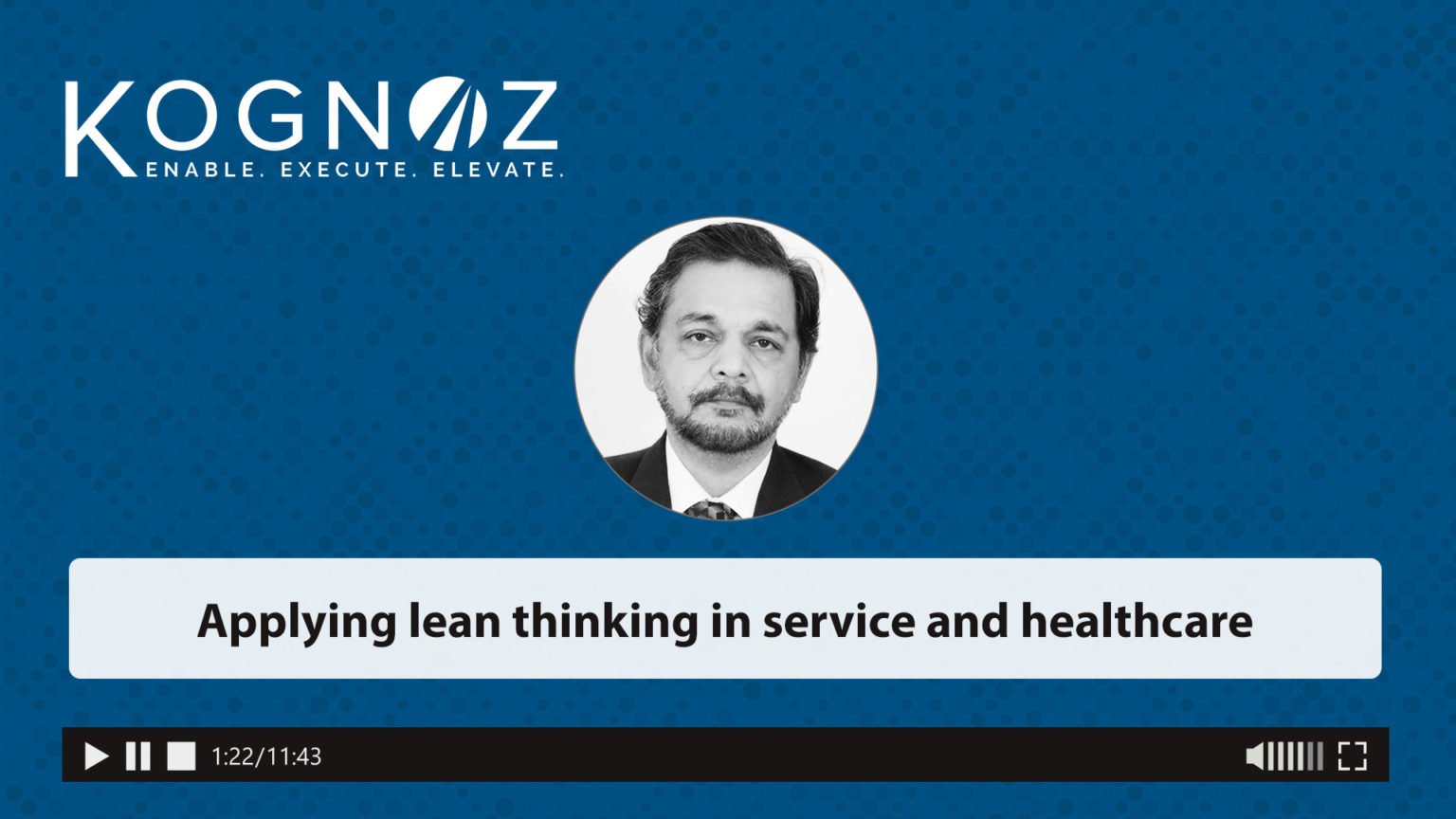Applying Lean Thinking in service & healthcare - Kognoz